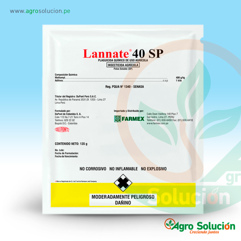 LANNATE 40 SP / Agro Solución Tienda Virtual - Agro Solucion